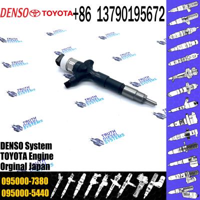 China Common Rail diesel fuel Injector 23670-30240 095000-7380 for Diesel engine for sale