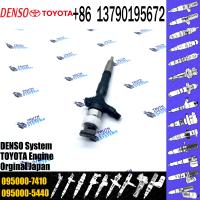 China New Common Rail Injector 095000-6760 095000-7030 095000-7400 for 1KD 2KD Diesel Nozzle Assembly High Quality for sale