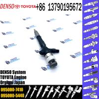 China New Common Rail Injector 095000-6760 095000-7030 095000-7400 for 1KD 2KD Diesel Nozzle Assembly High Quality for sale