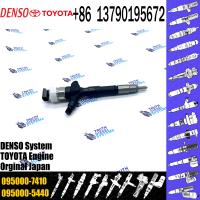 China New Common Rail Injector 095000-6760 095000-7030 095000-7400 for 1KD 2KD Diesel Nozzle Assembly High Quality for sale
