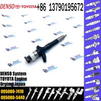 China New Common Rail Injector 095000-6760 095000-7030 095000-7400 for 1KD 2KD Diesel Nozzle Assembly High Quality for sale