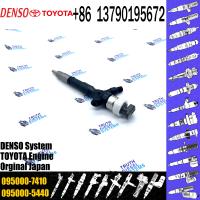 China New Common Rail Injector 095000-6760 095000-7030 095000-7400 for 1KD 2KD Diesel Nozzle Assembly High Quality for sale