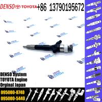 China DENSO Diesel Common Rail Fuel Injector nozzle 23670-09360 23670-09061 2367009060 095000-8740 for Toyota HIACE Hilux 2KD- for sale