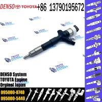 China DENSO Diesel Common Rail Fuel Injector nozzle 23670-09360 23670-09061 2367009060 095000-8740 for Toyota HIACE Hilux 2KD- for sale