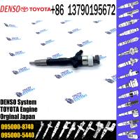 China DENSO Diesel Common Rail Fuel Injector nozzle 23670-09360 23670-09061 2367009060 095000-8740 for Toyota HIACE Hilux 2KD- for sale