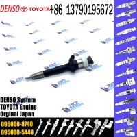 China DENSO Diesel Common Rail Fuel Injector nozzle 23670-09360 23670-09061 2367009060 095000-8740 for Toyota HIACE Hilux 2KD- for sale