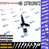 China 2KD fuel injector 295050-0520 23670-0L090 236700L090 295050-0460 for brand new injector 23670-30400 295050-0180 for sale