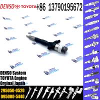 China Diesel Engine Parts diesel injectors 23670-0L090 23670-09350 common rail injector 295050-0520 295050-0180 for sale