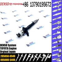 China common rail injector 23670-0L110 23670-09380 23670-30420 diesel fuel injector 295050-0810 295050-0540 for Toyota 2KD-FTV for sale
