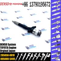 China Diesel Common Rail Fuel Injector 295050-0810 295050-0540 295050-0620 295050-0740 OE 23670-0L110 for sale