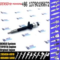 China Diesel Common Rail Fuel Injector 295050-0810 295050-0540 295050-0620 295050-0740 OE 23670-0L110 for sale