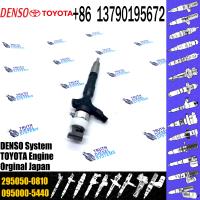 China Diesel Common Rail Fuel Injector 295050-0810 295050-0540 295050-0620 295050-0740 OE 23670-0L110 for sale
