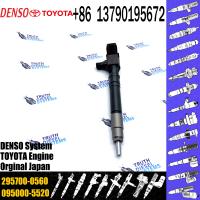 China 23670-0e020 23670-0e010 23670-09430 Diesel Injector For Fortuner 1gd-ftv 2gd-ftv 1gd 2gd 295700-0550 295700-0560 for sale