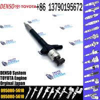 China diesel fuel engine injector 095000-5610 23670-0R010 for engine high pressure pump engine injection injector 095000-5610 for sale