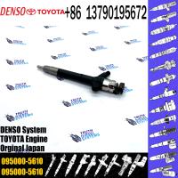 China diesel fuel engine injector 095000-5610 23670-0R010 for engine high pressure pump engine injection injector 095000-5610 for sale