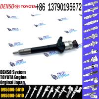 China diesel fuel engine injector 095000-5610 23670-0R010 for engine high pressure pump engine injection injector 095000-5610 for sale