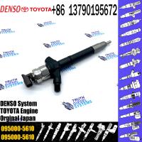 China diesel fuel engine injector 095000-5610 23670-0R010 for engine high pressure pump engine injection injector 095000-5610 for sale