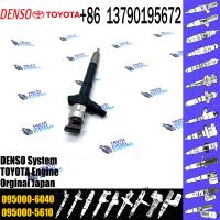 China diesel fuel engine injector 095000-5610 23670-0R010 for engine high pressure pump engine injection injector 095000-5610 for sale