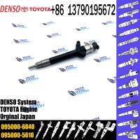 China diesel fuel engine injector 095000-5610 23670-0R010 for engine high pressure pump engine injection injector 095000-5610 for sale