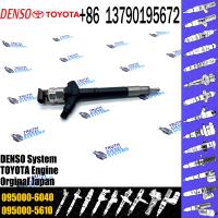 China diesel fuel engine injector 095000-5610 23670-0R010 for engine high pressure pump engine injection injector 095000-5610 for sale