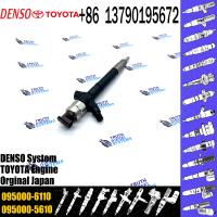 China 095000-6110 for Toyota Avensis 2.2 D 2AD-FTV 0950006110 095000 6110 Genuine Fuel Injector 23670-09130 for sale