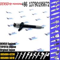 China injector nozzle 23670-0R020 23670-0R170 23670-0R120 injector for Toyota 2AD-FTV fuel injector 095000-6040 095000-6230 for sale