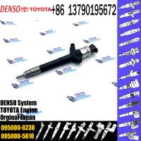 China injector nozzle 23670-0R020 23670-0R170 23670-0R120 injector for Toyota 2AD-FTV fuel injector 095000-6040 095000-6230 for sale