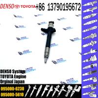 China injector nozzle 23670-0R020 23670-0R170 23670-0R120 injector for Toyota 2AD-FTV fuel injector 095000-6040 095000-6230 for sale