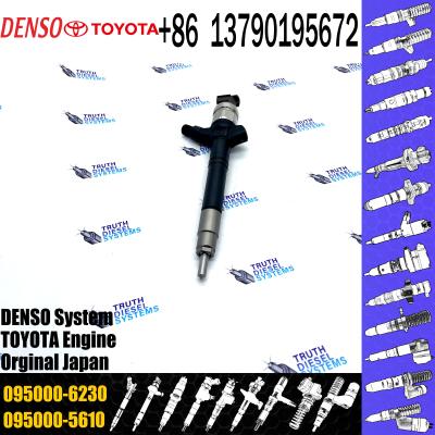 China injector nozzle 23670-0R020 23670-0R170 23670-0R120 injector for Toyota 2AD-FTV fuel injector 095000-6040 095000-6230 for sale