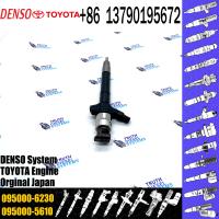 China injector nozzle 23670-0R020 23670-0R170 23670-0R120 injector for Toyota 2AD-FTV fuel injector 095000-6040 095000-6230 for sale