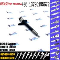 China injector nozzle 23670-0R020 23670-0R170 23670-0R120 injector for Toyota 2AD-FTV fuel injector 095000-6040 095000-6230 for sale