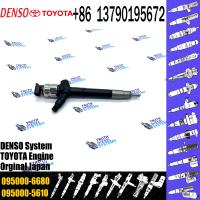 China injector nozzle 23670-0R130 23670-09230 injector for Toyota 1AD-FTV 2AD-FTV common rail injector 095000-7320 095000-6680 for sale
