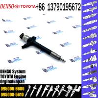 China injector nozzle 23670-0R130 23670-09230 injector for Toyota 1AD-FTV 2AD-FTV common rail injector 095000-7320 095000-6680 for sale