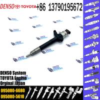 China injector nozzle 23670-0R130 23670-09230 injector for Toyota 1AD-FTV 2AD-FTV common rail injector 095000-7320 095000-6680 for sale