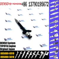 China New Common Rail Fuel Injector 095000-6230 095000-7640 095000-7280 095000-6910 For TOYOTA 23670-0R170 23670-09140 for sale