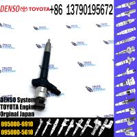 China New Common Rail Fuel Injector 095000-6230 095000-7640 095000-7280 095000-6910 For TOYOTA 23670-0R170 23670-09140 for sale