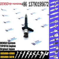 China injector nozzle 23670-0R030 23670-09240 injector for Toyota 1AD-FTV common rail injector 095000-6410 095000-6960 for sale