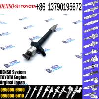 China injector nozzle 23670-0R030 23670-09240 injector for Toyota 1AD-FTV common rail injector 095000-6410 095000-6960 for sale