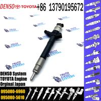China injector nozzle 23670-0R030 23670-09240 injector for Toyota 1AD-FTV common rail injector 095000-6410 095000-6960 for sale