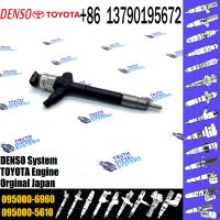 China injector nozzle 23670-0R030 23670-09240 injector for Toyota 1AD-FTV common rail injector 095000-6410 095000-6960 for sale