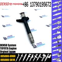 China injector nozzle 23670-0R030 23670-09240 injector for Toyota 1AD-FTV common rail injector 095000-6410 095000-6960 for sale