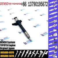 China Common Rail Fuel Injector 23670-0R180 095000-7690 095000-7680 095000-7320 095000-7330 095000-6680 095000-6970 for sale