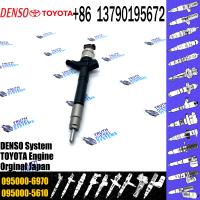 China Common Rail Fuel Injector 23670-0R180 095000-7690 095000-7680 095000-7320 095000-7330 095000-6680 095000-6970 for sale