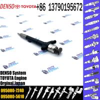 China High Quality 2AD-FTV Diesel Fuel Nozzle Injector 095000 7240 0950007240 Common Rail Injector 095000-7240 for Toyota for sale