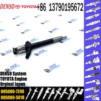 China High Quality 2AD-FTV Diesel Fuel Nozzle Injector 095000 7240 0950007240 Common Rail Injector 095000-7240 for Toyota for sale