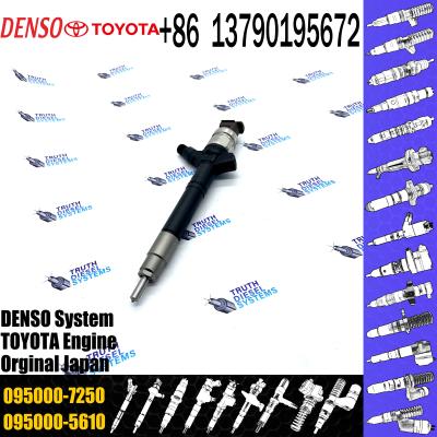 China High Quality Common Rail Injector 095000-7250 095000-7600 095000-7610 for 1VD Diesel Nozzle Assembly for sale