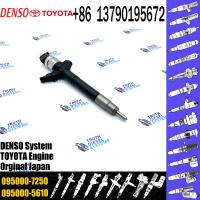 China High Quality Common Rail Injector 095000-7250 095000-7600 095000-7610 for 1VD Diesel Nozzle Assembly for sale