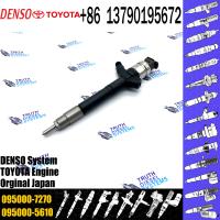 China Diesel Common Rail Fuel Injector 095000-7640 095000-7630 095000-7280 095000-7270 for TOYO-TA 23670-0R170 23670-09290 for sale