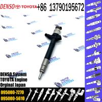 China Diesel Common Rail Fuel Injector 095000-7640 095000-7630 095000-7280 095000-7270 for TOYO-TA 23670-0R170 23670-09290 for sale