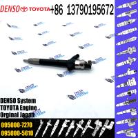 China Diesel Common Rail Fuel Injector 095000-7640 095000-7630 095000-7280 095000-7270 for TOYO-TA 23670-0R170 23670-09290 for sale